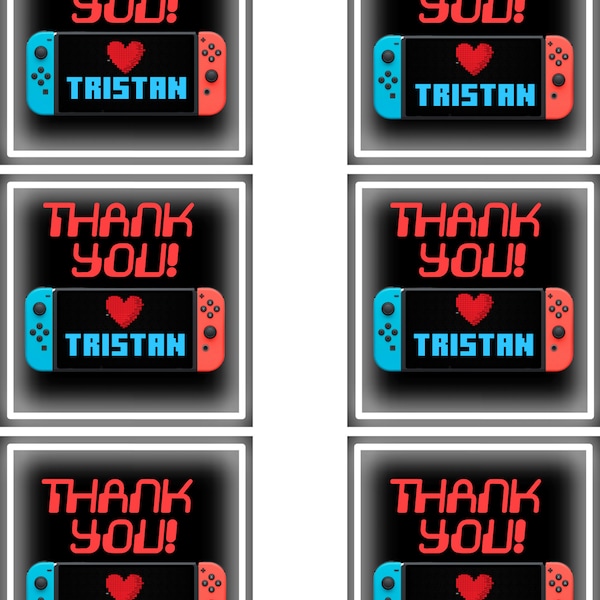 Nintendo Switch Invitation - Etsy