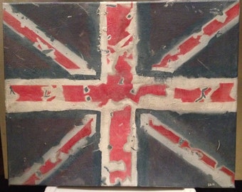 3D Distressed Union Jack British Flag England Scotland - Etsy