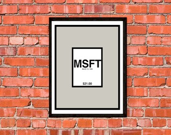 Microsoft Poster - Etsy