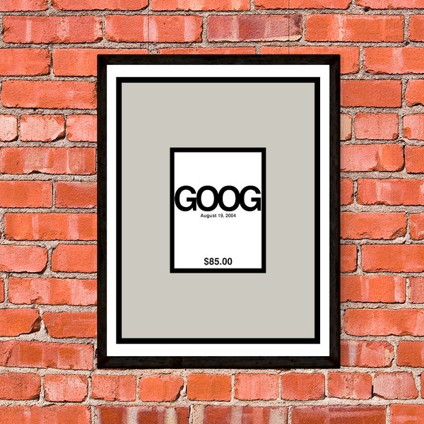 Google Poster - Etsy