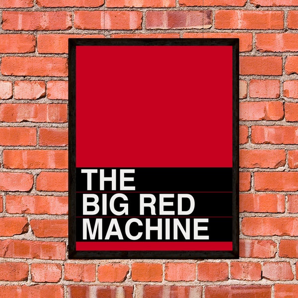 Big Red Machine - Etsy