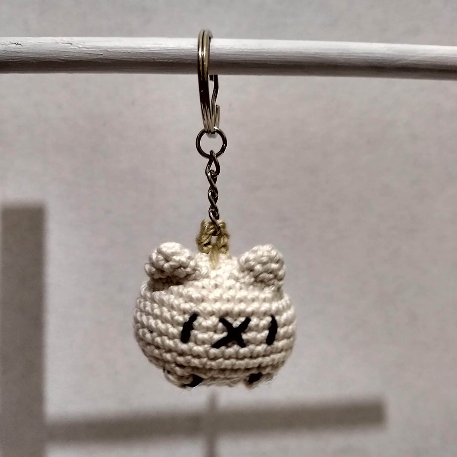 Crochet Cat Keychain | Etsy