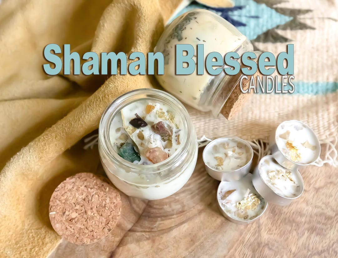 Native American Shaman Blessed Sacred Candle Collection - Etsy
