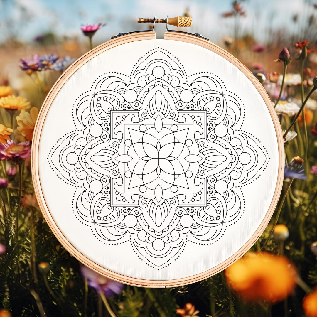 Mandala Pattern - Veronica - Etsy