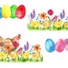 Watercolor Easter Clip Art Easter Clipart Spring Clip Art. - Etsy