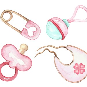 Baby Girl Clip Art African American Baby Clipart Watercolor Dark Skin ...