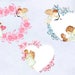 Valentine Angels Watercolor Clip Art. Watercolor Angels. Pastel ...