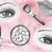 Makeup Cosmetic Clip Art. Beauty Watercolor Images. Make up - Etsy