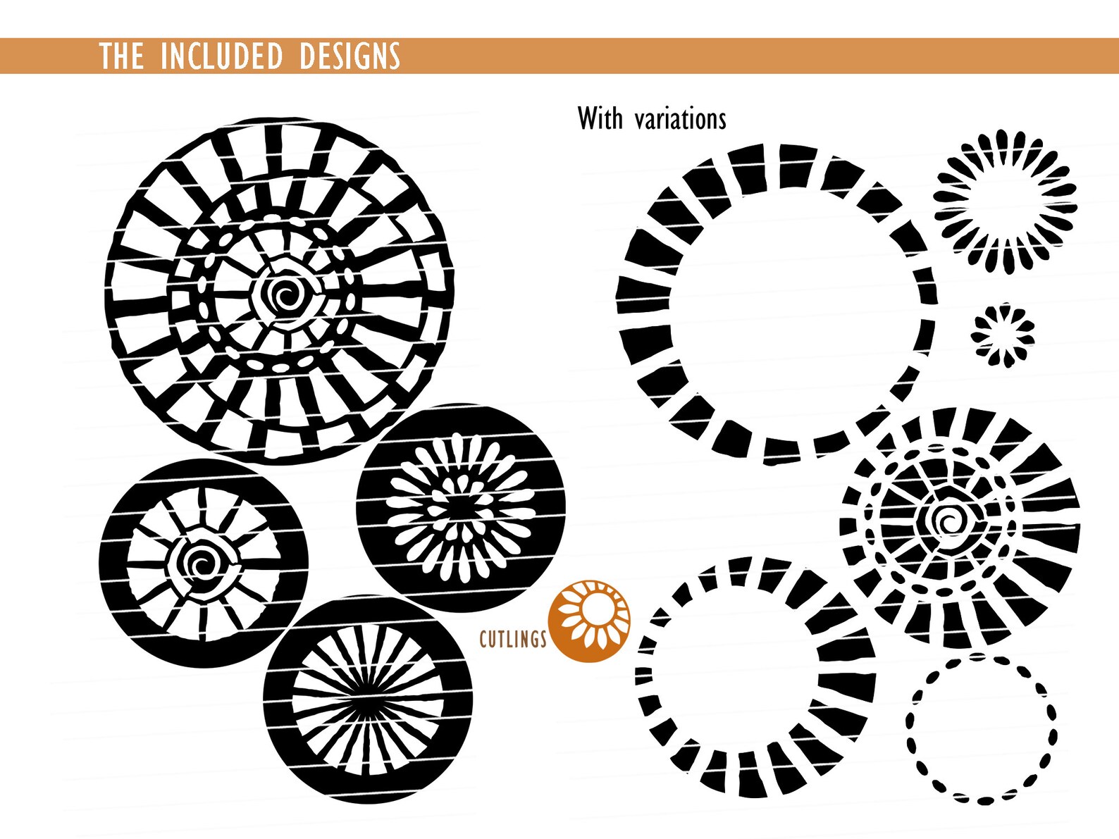 Sunburst Stencils, Svg Cutting File, Cricut, Silhouette Cameo, Sun ...