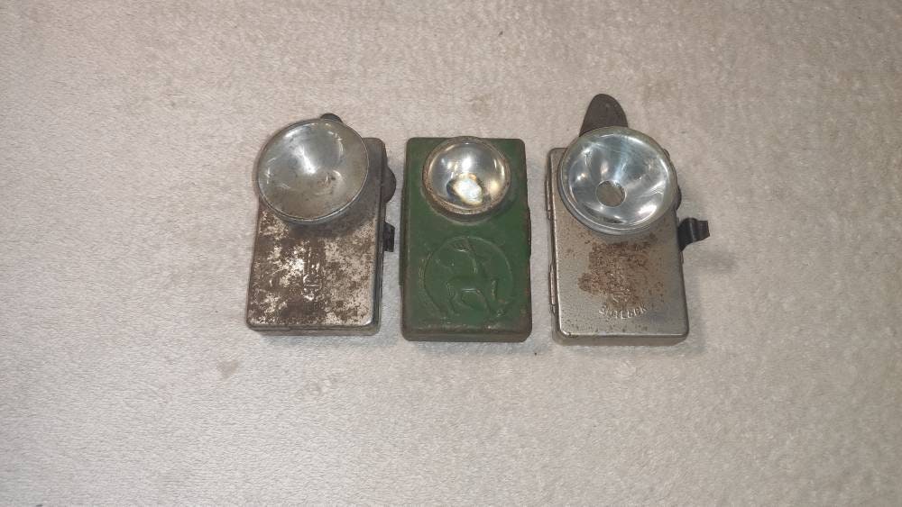 3 Soviet Pocket Flashlights Vintage Flashlight | Etsy