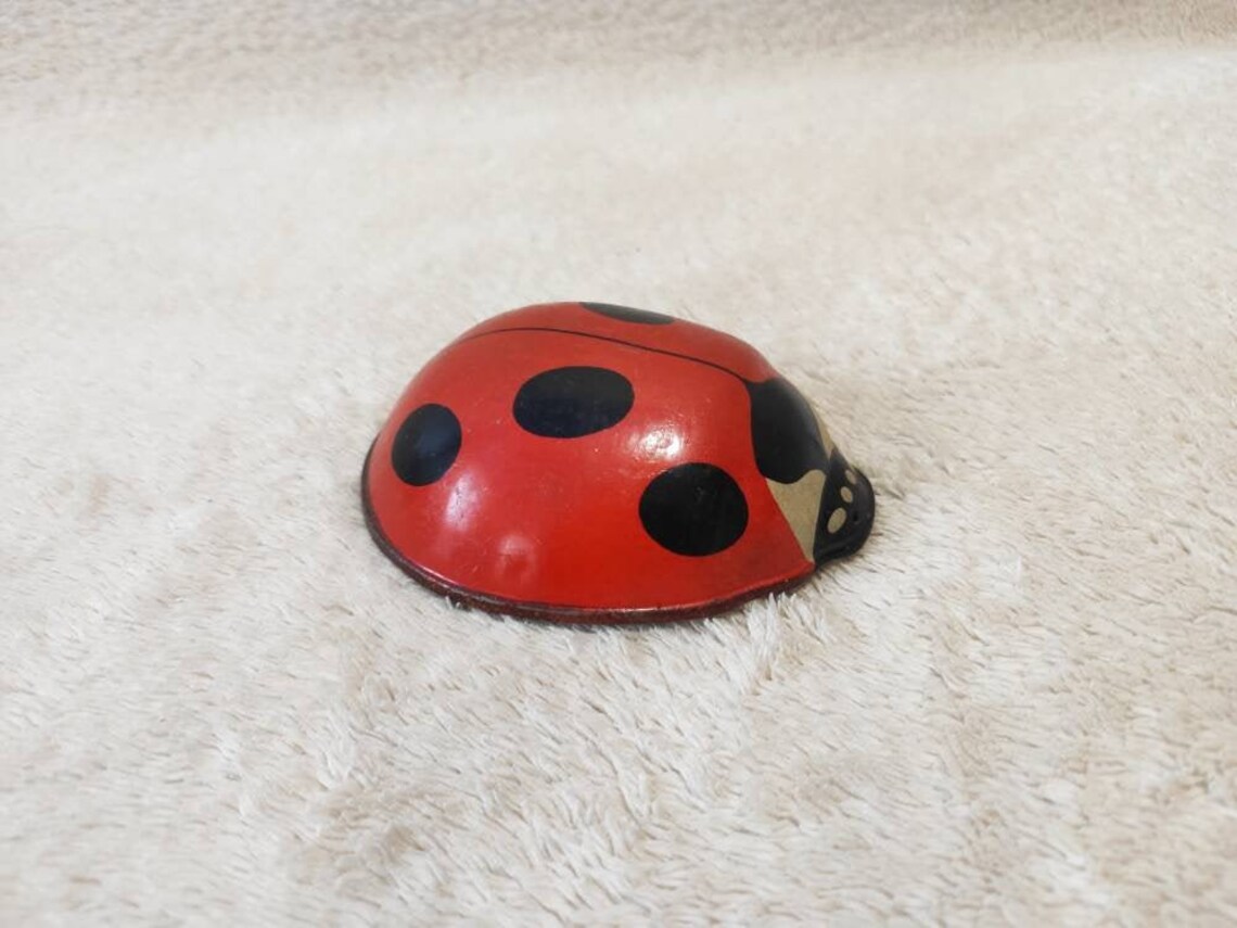 Antique Tin ladybug Vintage ladybug Metal ladybug metal | Etsy