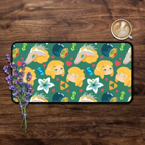 Totk Fan Art Desk Mat / Totk Cuties / Totk Canon / They Should Be ...