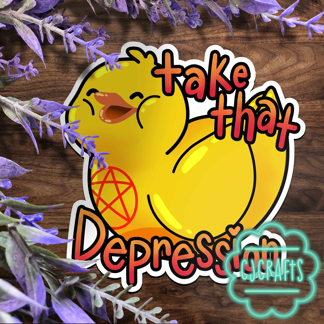 Take That Depression Duck / Depression Duck / Hazbin Hotel Fan Art ...