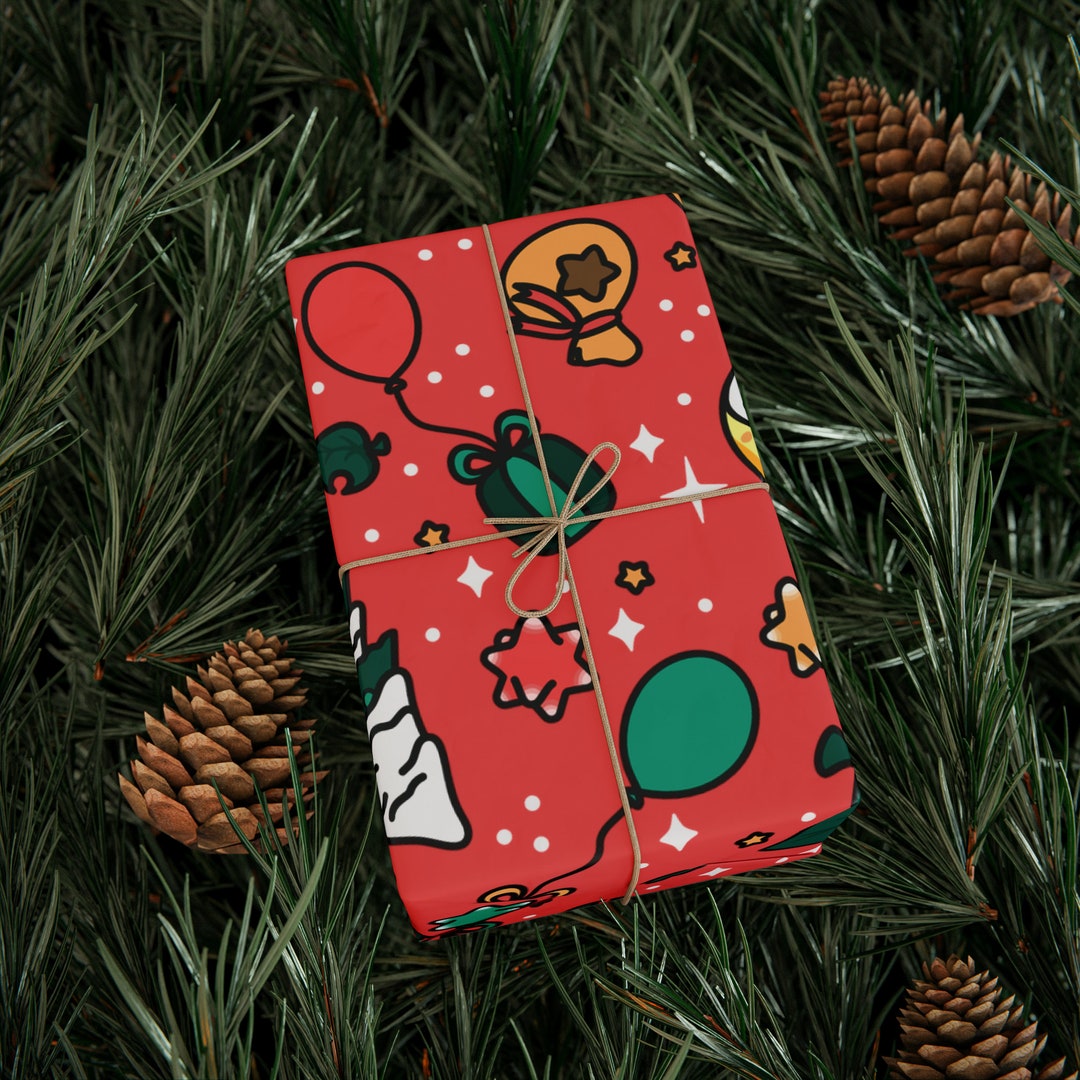 Video Game Wrapping Paper / Nerdy Wrapping Paper / Christmas Wrapping ...