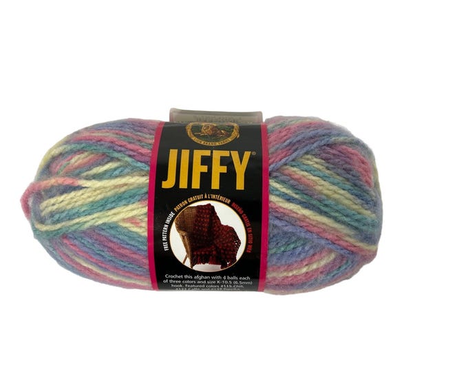 Lion Brand Jiffy Yarn Acrylic Color Salem 115 Yds 5 Oz Bulky AT759 - Etsy