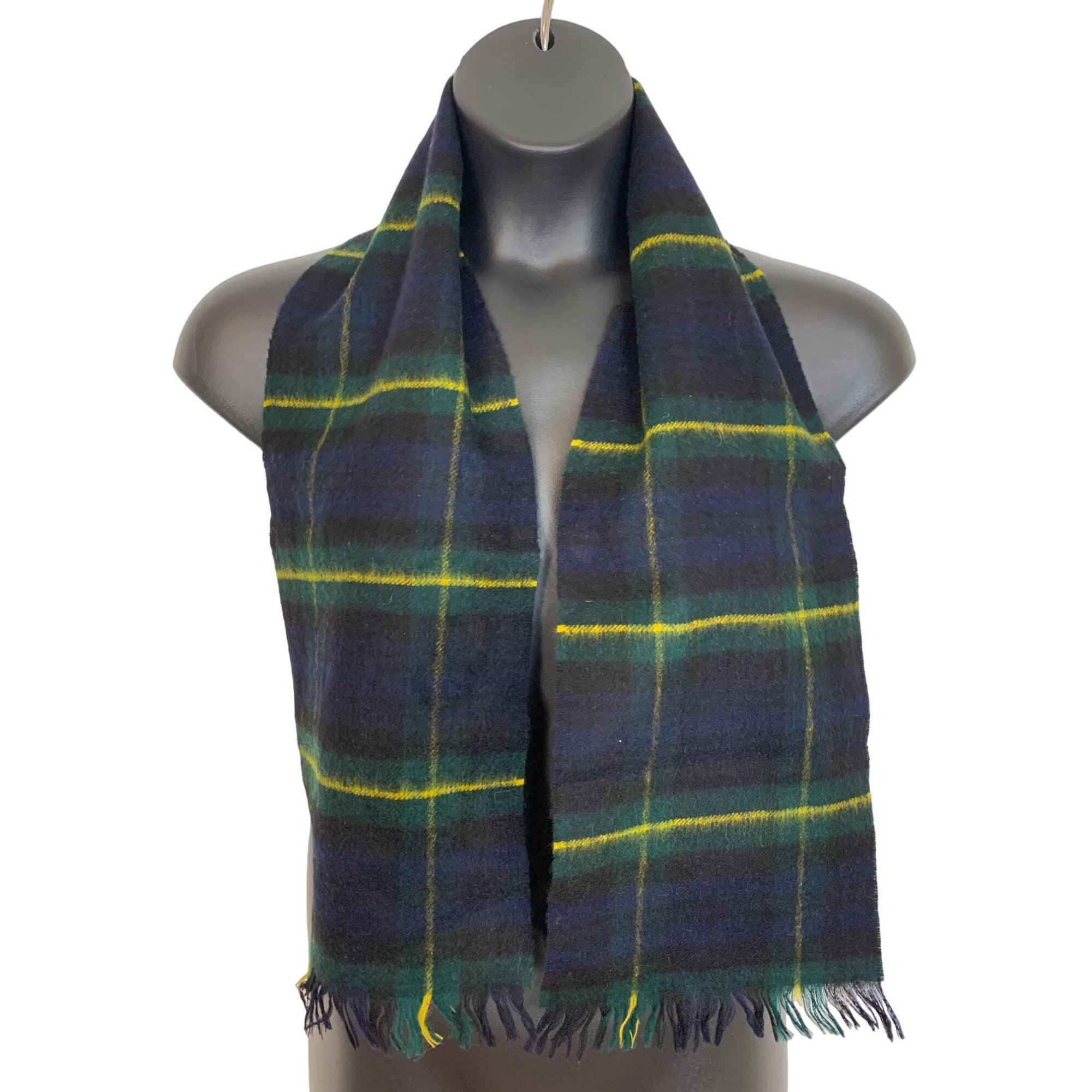 Scotch House Tartan Unisex Cashmere Wool Scarf Scotland ET200 - Etsy