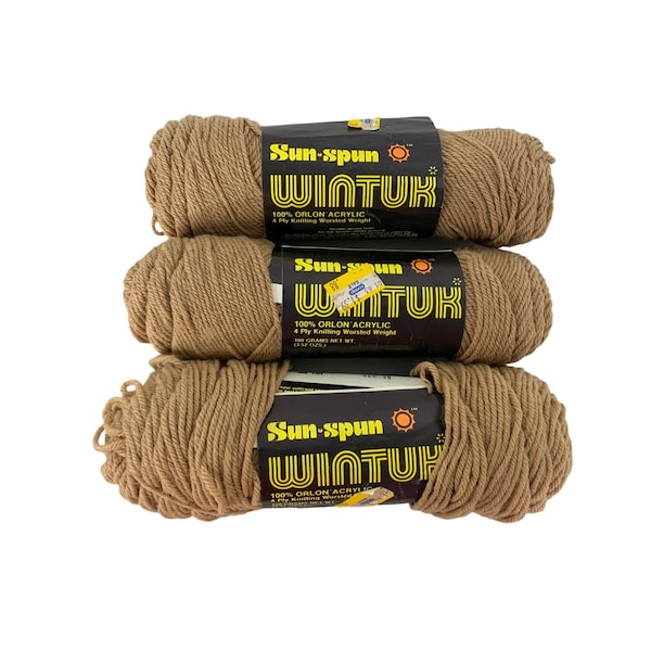 Tan Yarn - Etsy
