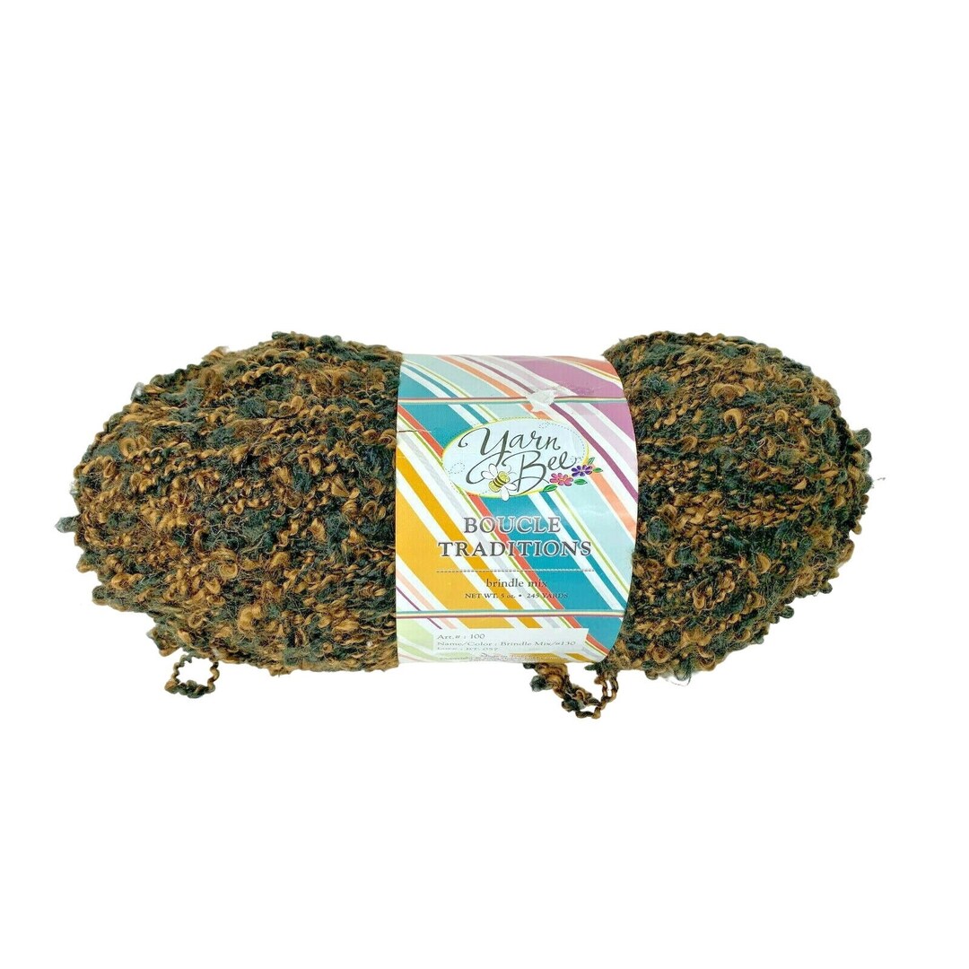 Yarn Bee Boucle Traditions Bulky Yarn Brindle Mix 130 5 Oz AT352 - Etsy
