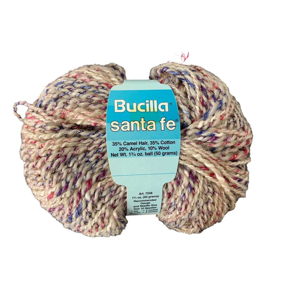 Bucilla Santa Fe Yarn 1.75 Oz 50 G Ombre Camel Hair Cotton Wool AT63 - Etsy