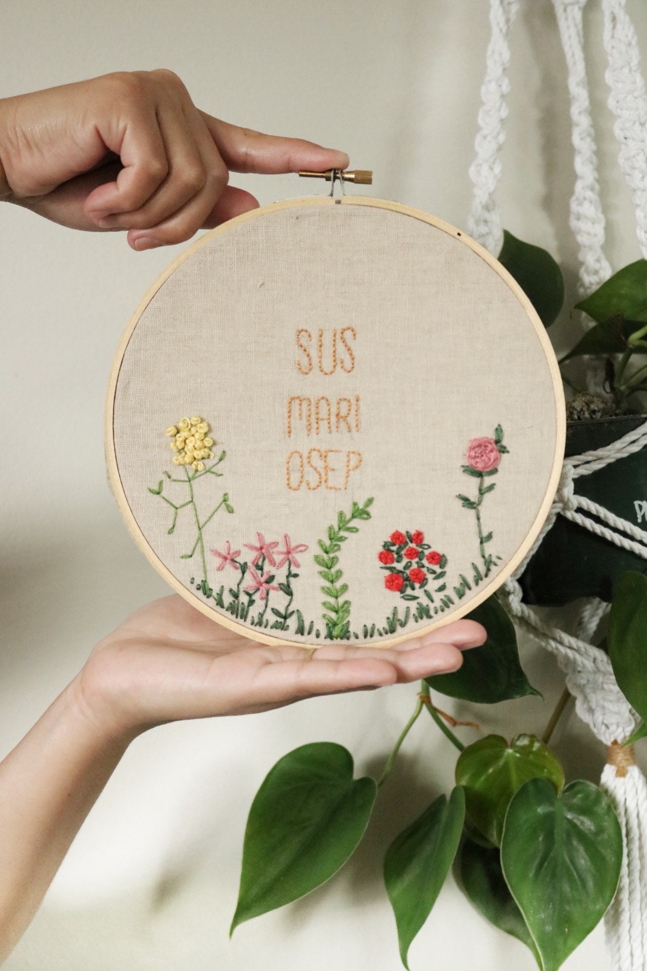 Filipino Phrase Embroidery Decor Pinoy Home Decor Modern - Etsy
