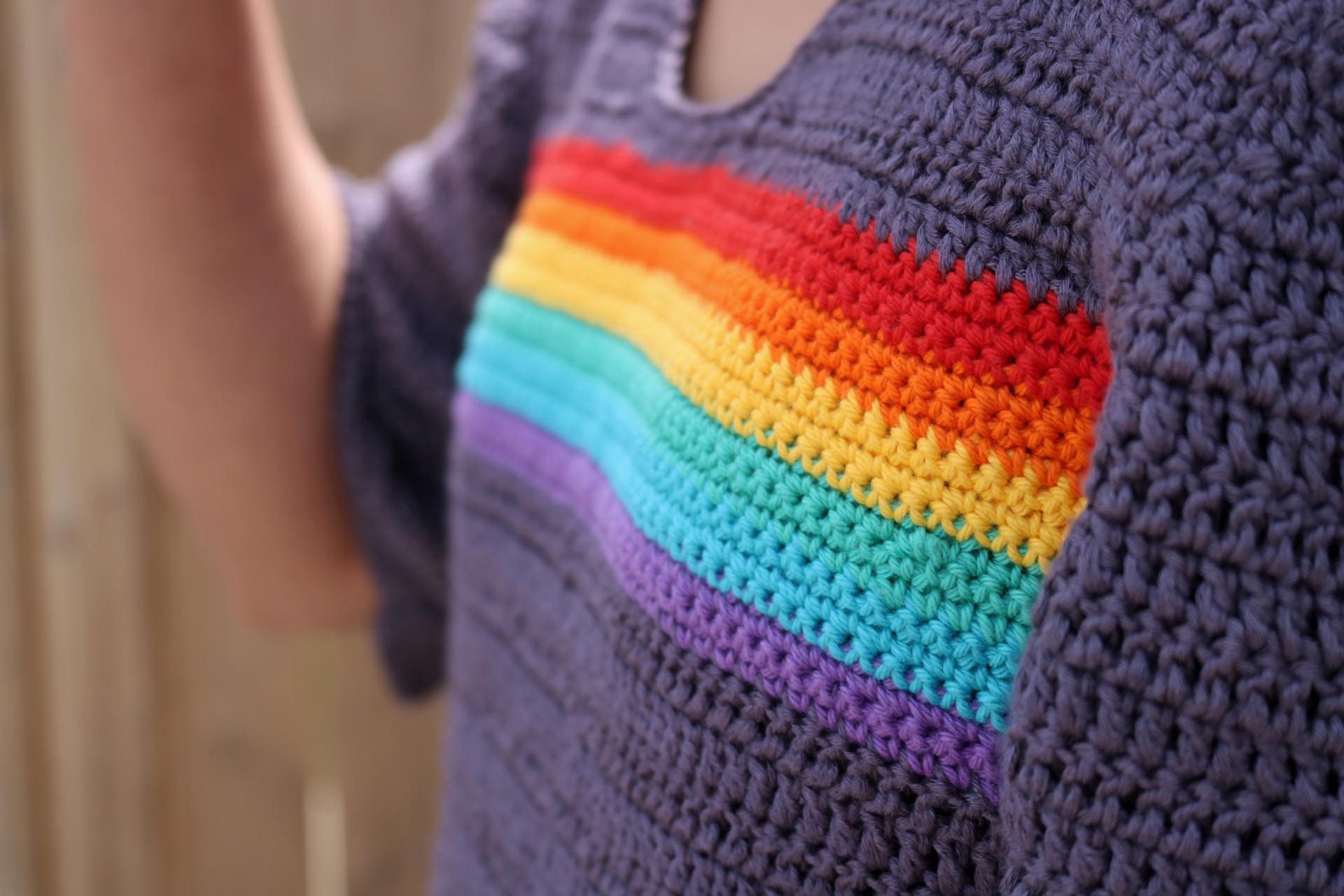 Easy CROCHET PATTERN, Pride Tshirt DIY, Crochet Pride Flag Shirt, Lgbt ...