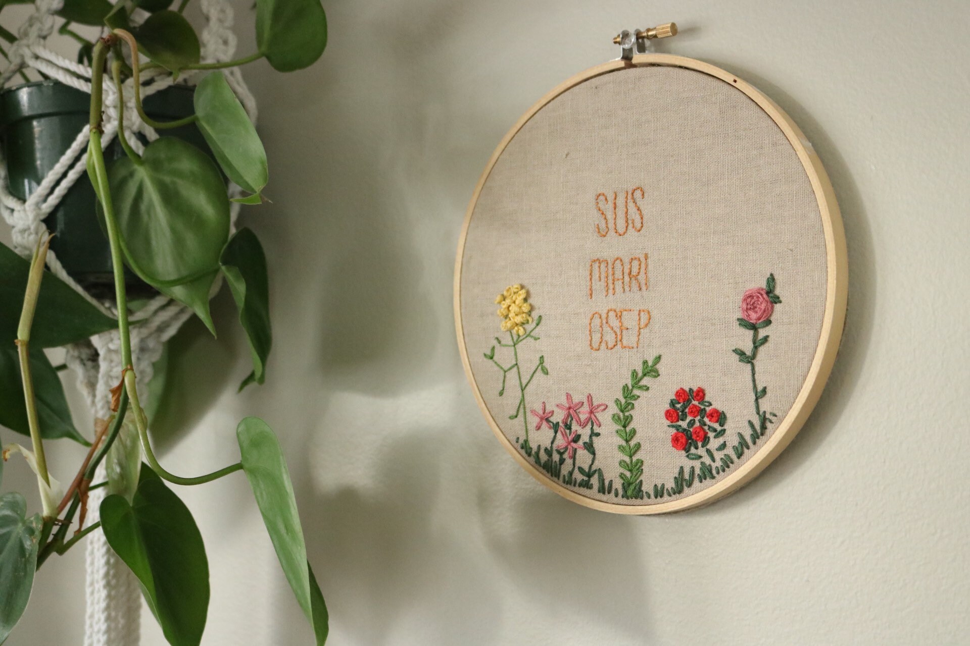 Filipino Phrase Embroidery Decor Pinoy Home Decor Modern - Etsy