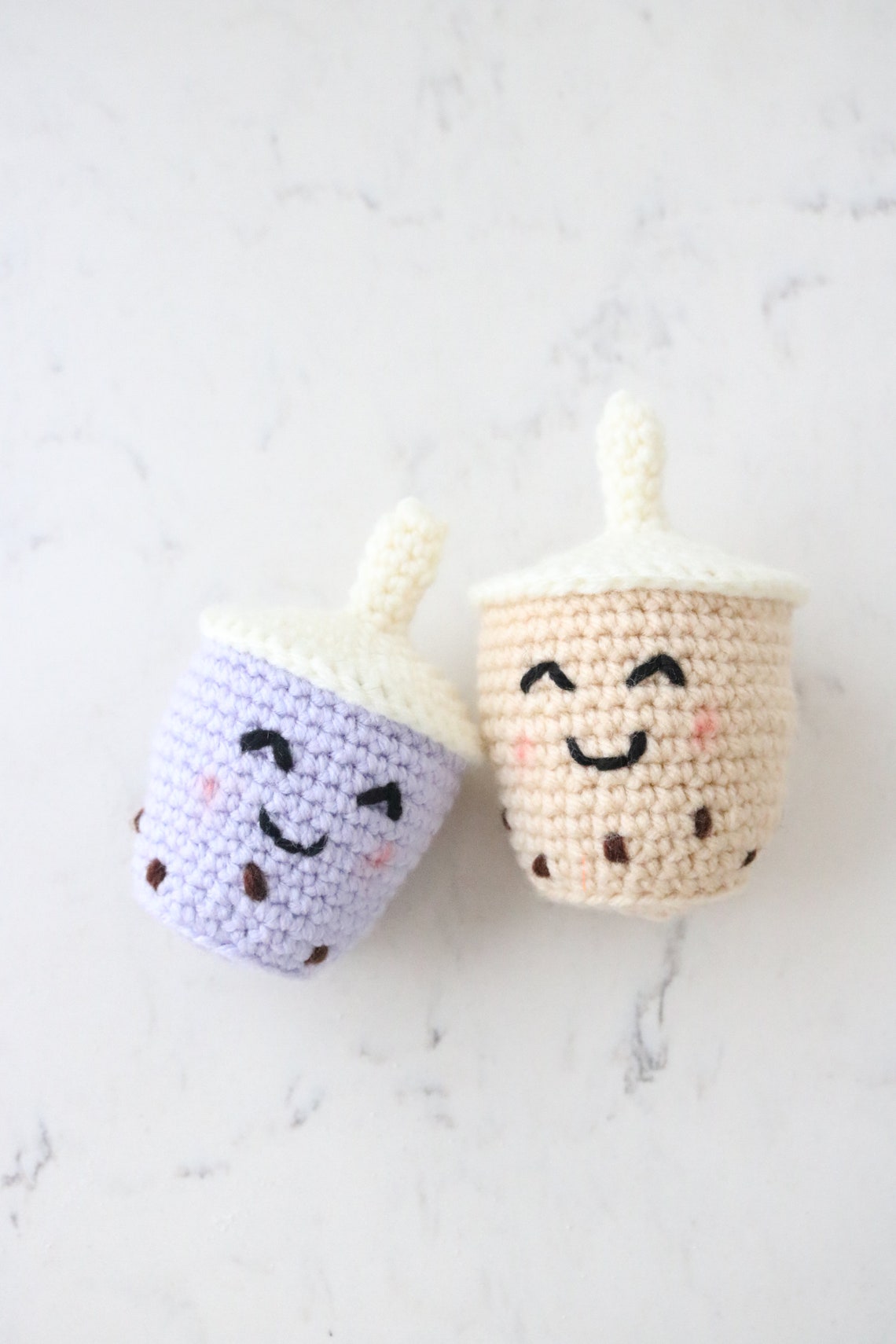 Crochet Boba Tea Pattern Amigurumi Boba Pattern Kawaii - Etsy Canada