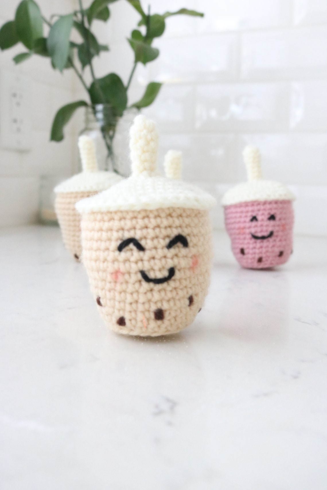 Crochet Boba Tea Pattern Amigurumi Boba Pattern Kawaii - Etsy Canada