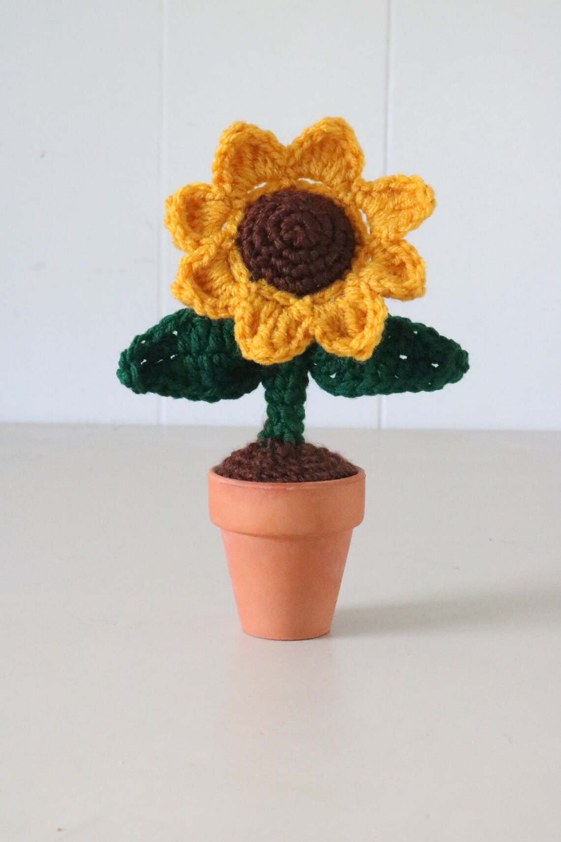 Crochet Sunflower Pattern Crochet Flower Sunflower - Etsy