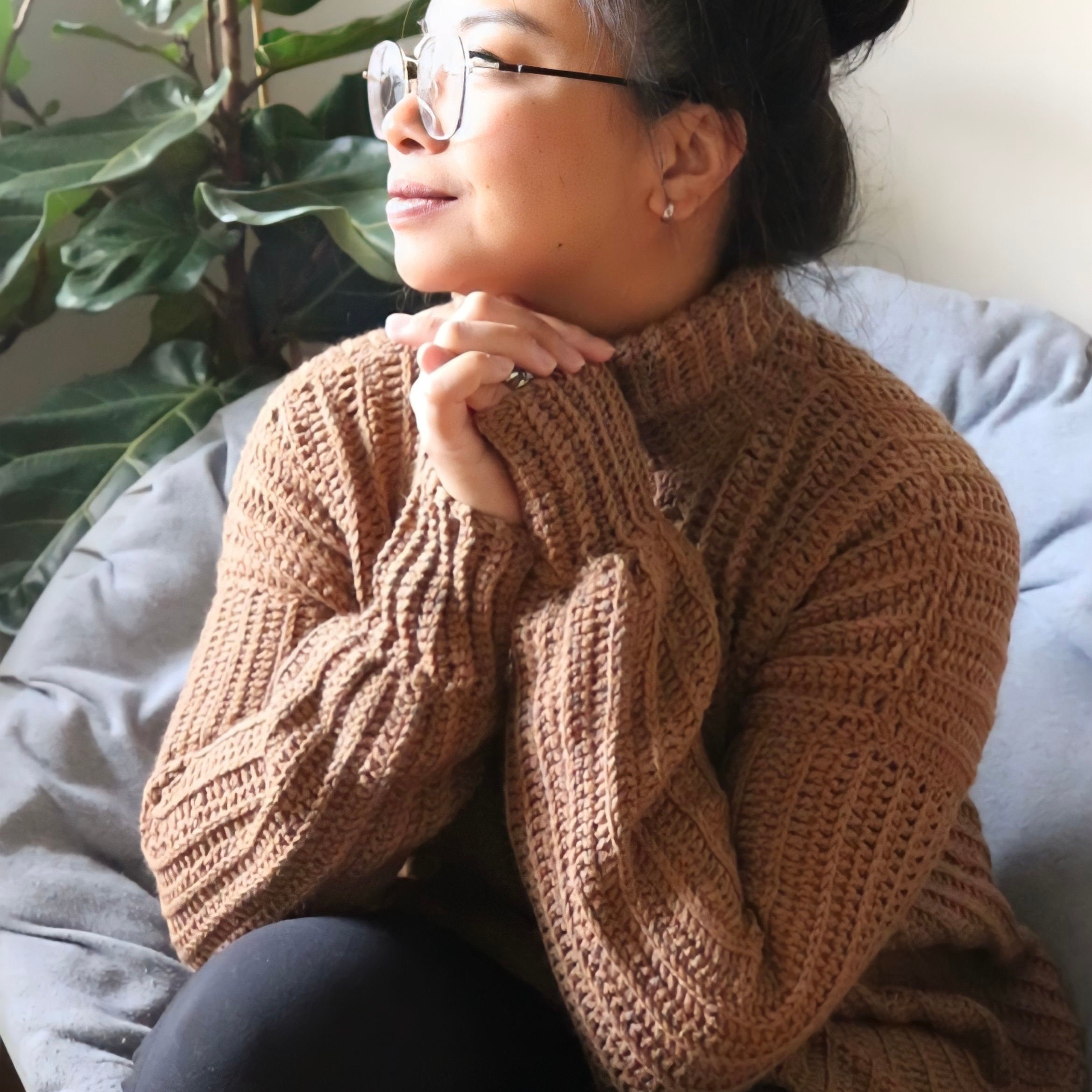 Crochet Sweater Pattern, Modern Crochet Sweater, Crochet Women Sweater ...