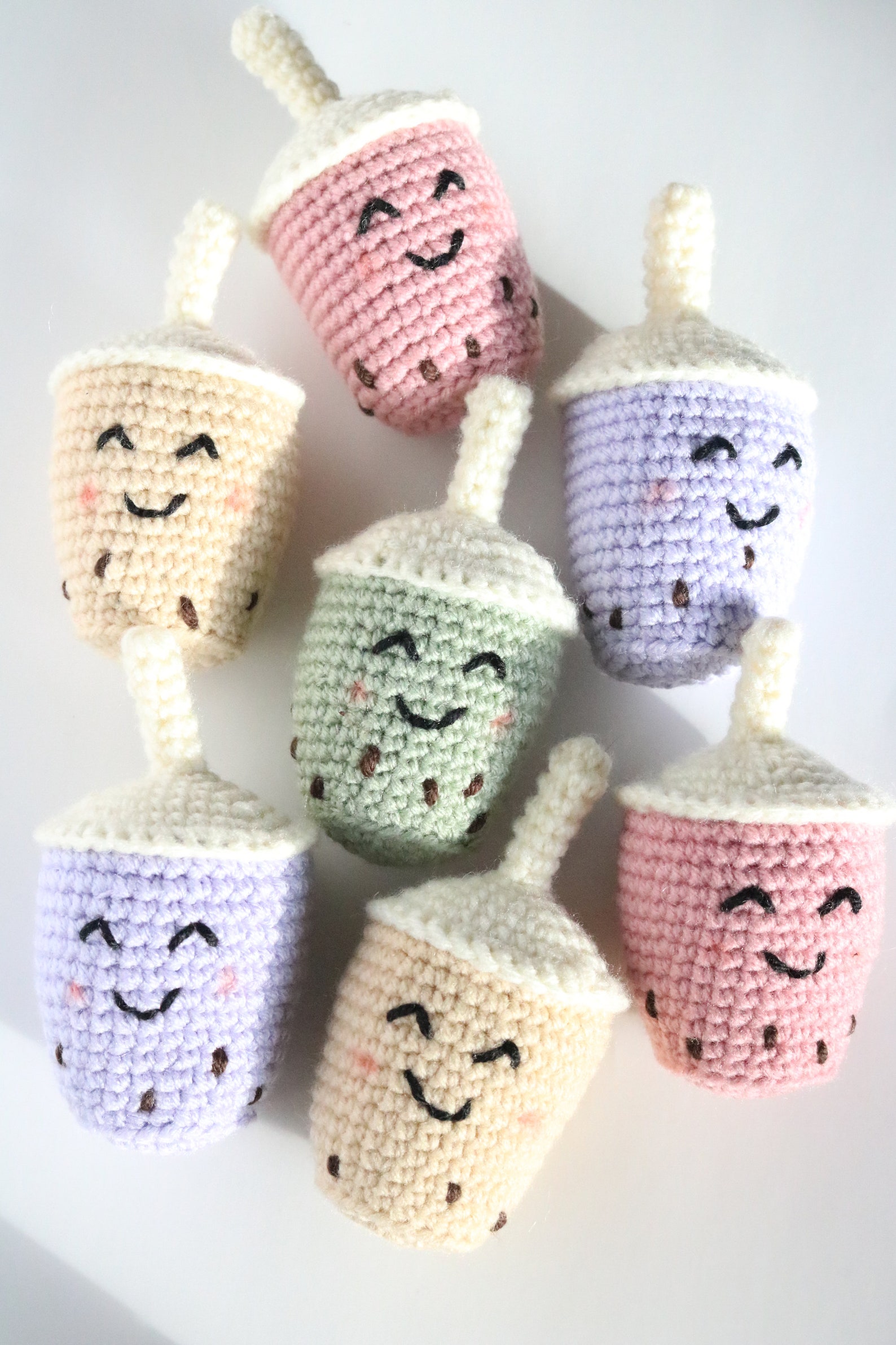 Crochet Boba Tea Pattern Amigurumi Boba Pattern Kawaii - Etsy Canada