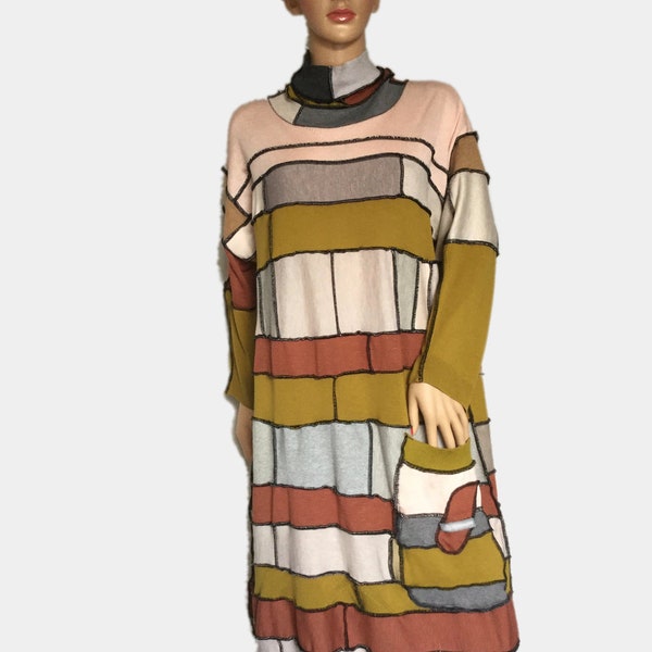 Patchwork Tunic - Etsy