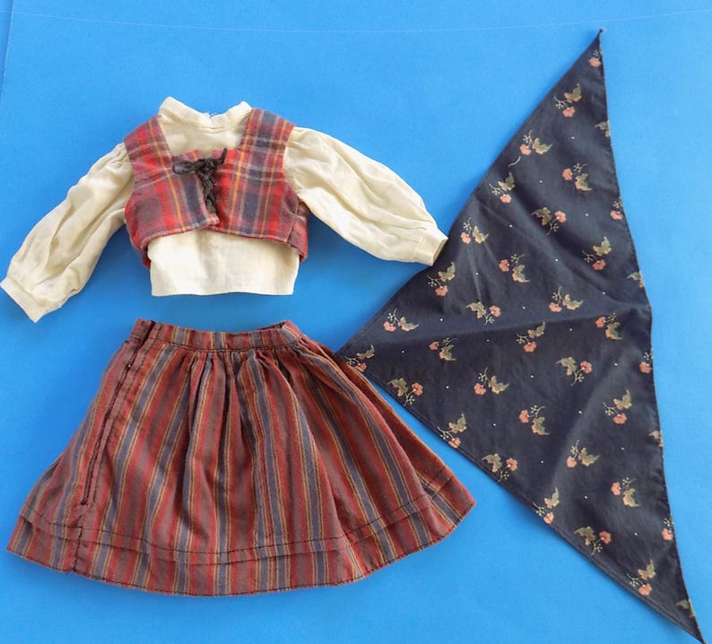 FIRST REL 1986 W Germany Kirsten's Dirndl Outfit Pleasant Co American ...