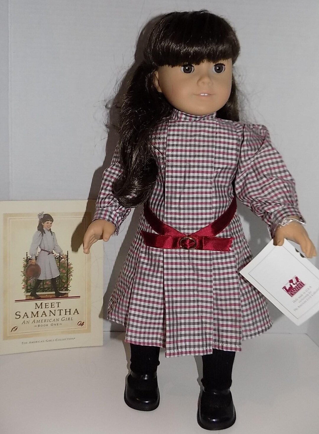 Pre Mattel Samantha American Girl Doll EUC 1990s W Meet Outfit, Book - Etsy