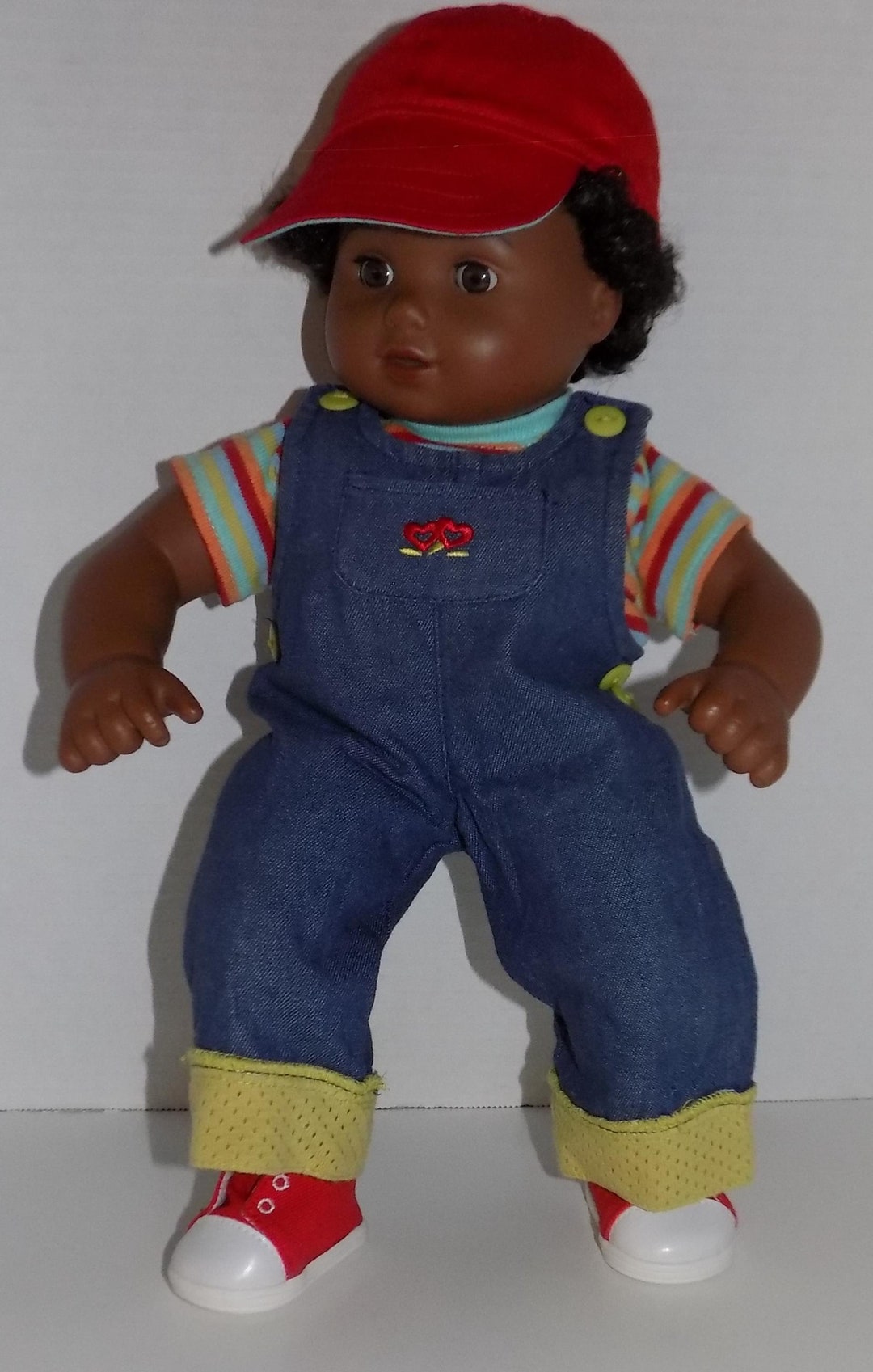 American Girl Doll EUC Retired HTF Bitty Twins Baby Boy Doll African ...
