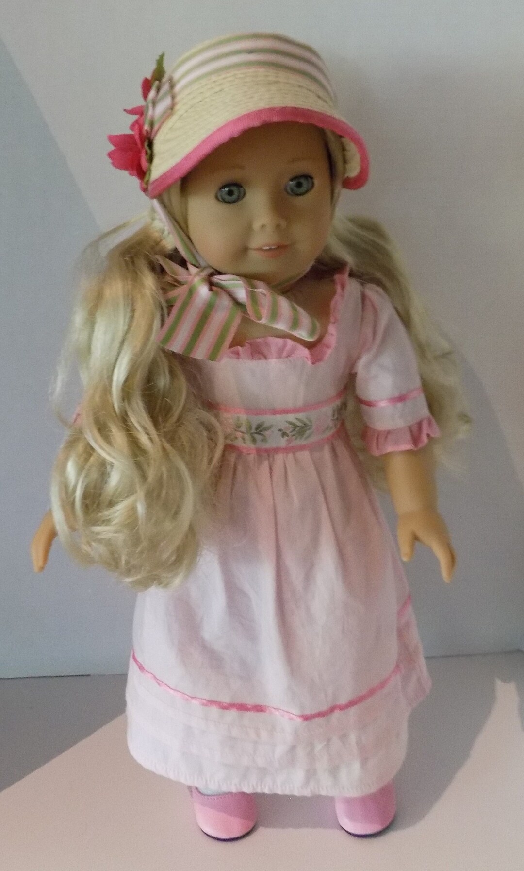 Pristine HTF Caroline Historical American Girl Doll W Meet Outfit ...