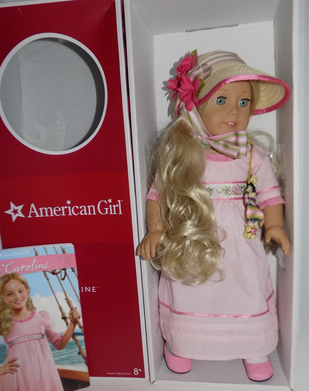HTF Pristine Caroline American Girl Doll W Meet Outfit, Accessories ...