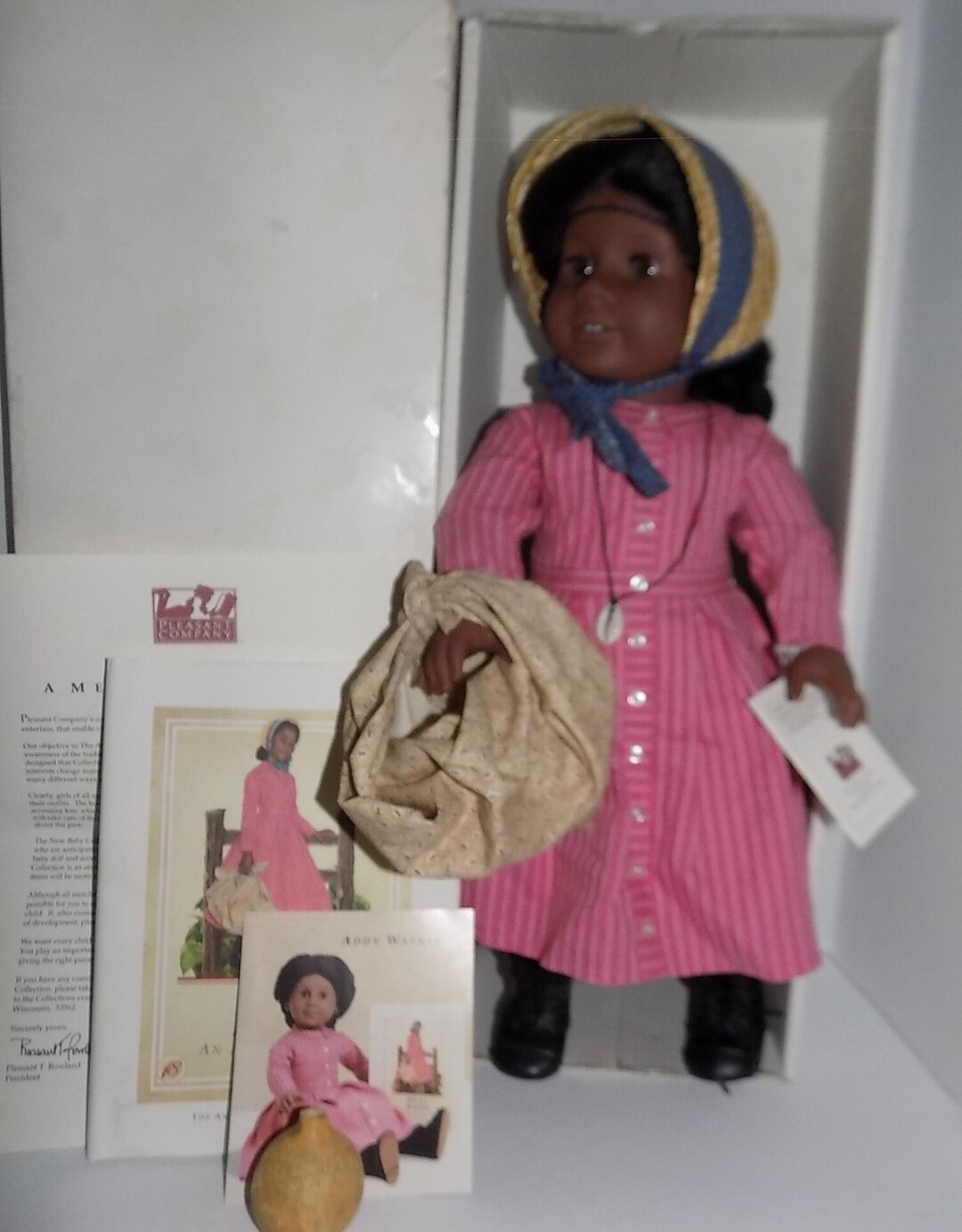 LNIB 1993 First Release? Addy Pre Mattel Pleasant Company ORIG. BUN ...