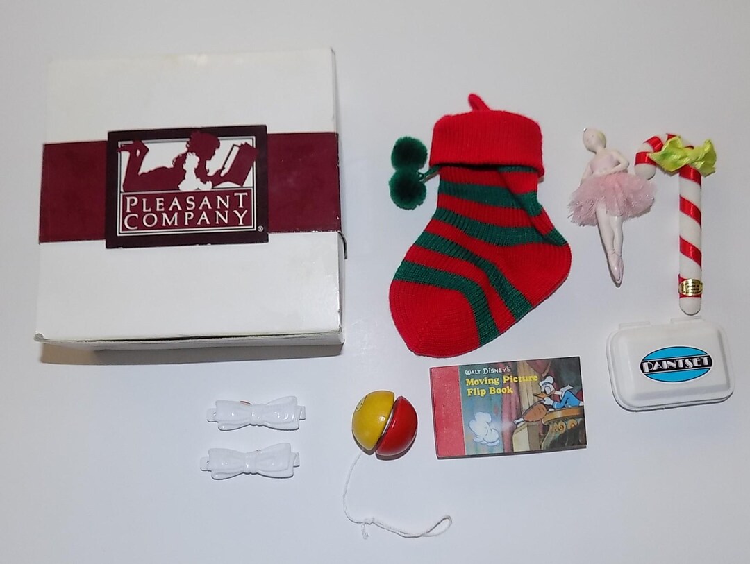 LNIB Early 1990s HTF Pleasant Company Molly Christmas Stocking American ...