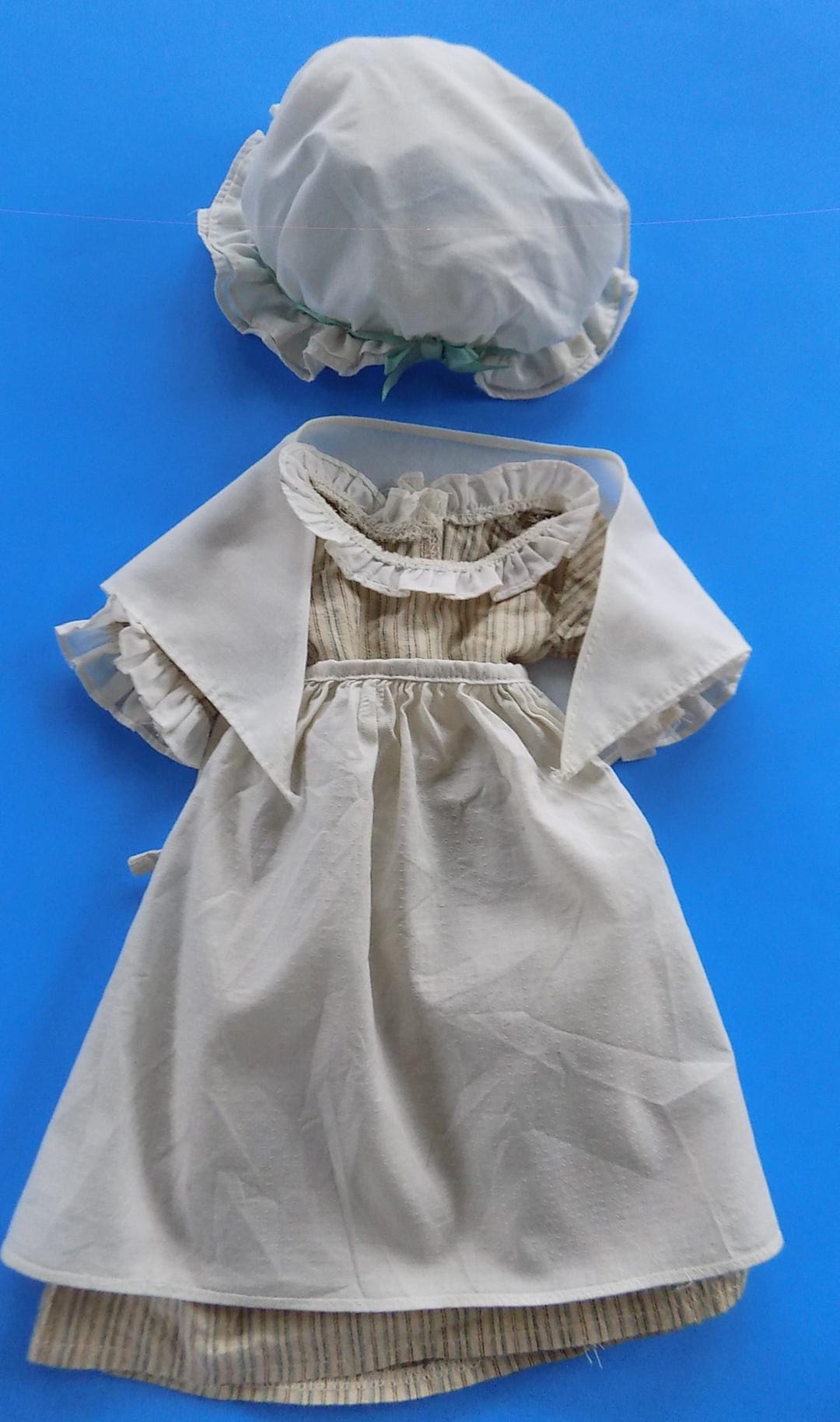 HTF 1994 Felicity Work Gown Outfit Pleasant Company American Girl Doll ...
