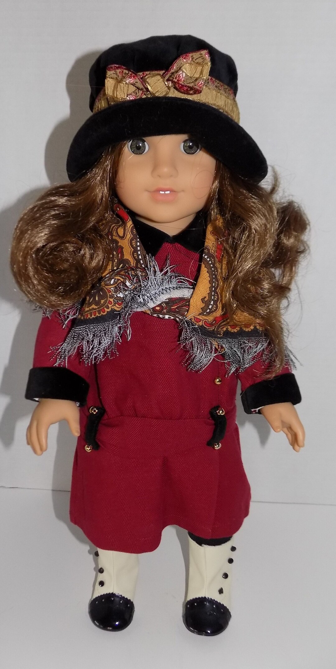 Retired First Version Rebecca American Girl Doll W Meet Outfit ...