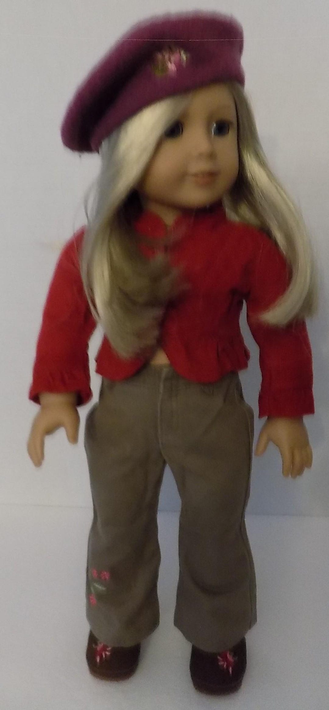 JLY TM American Girl Doll Blonde Hair Blue Eyes W HTF Photographer ...