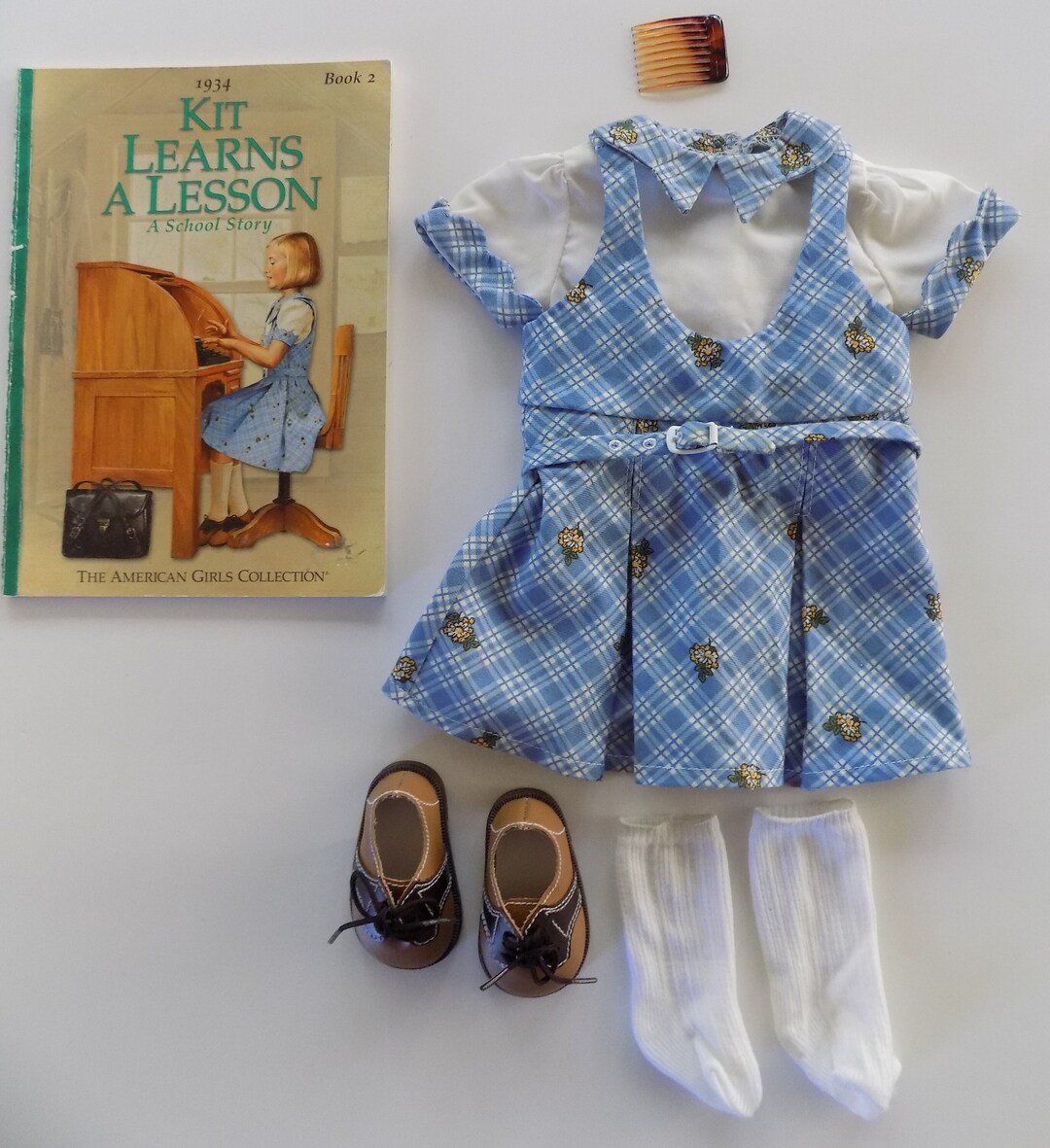 HTF Retired First Version Kit Kittredge American Girl School - Etsy