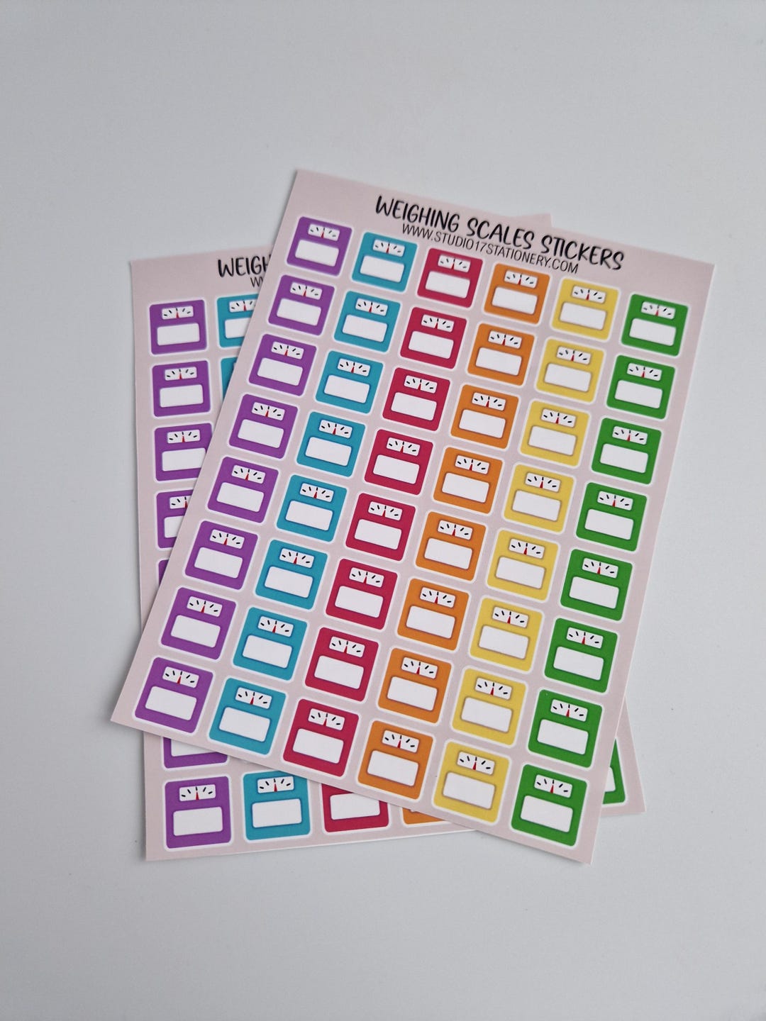 Planner Stickers,weight Tracking Stickers, Journal Stickers, Icon ...