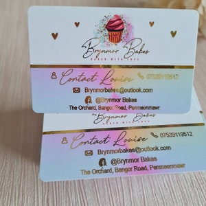 Business Cards Logo Cards Personalised Business Cards - Etsy