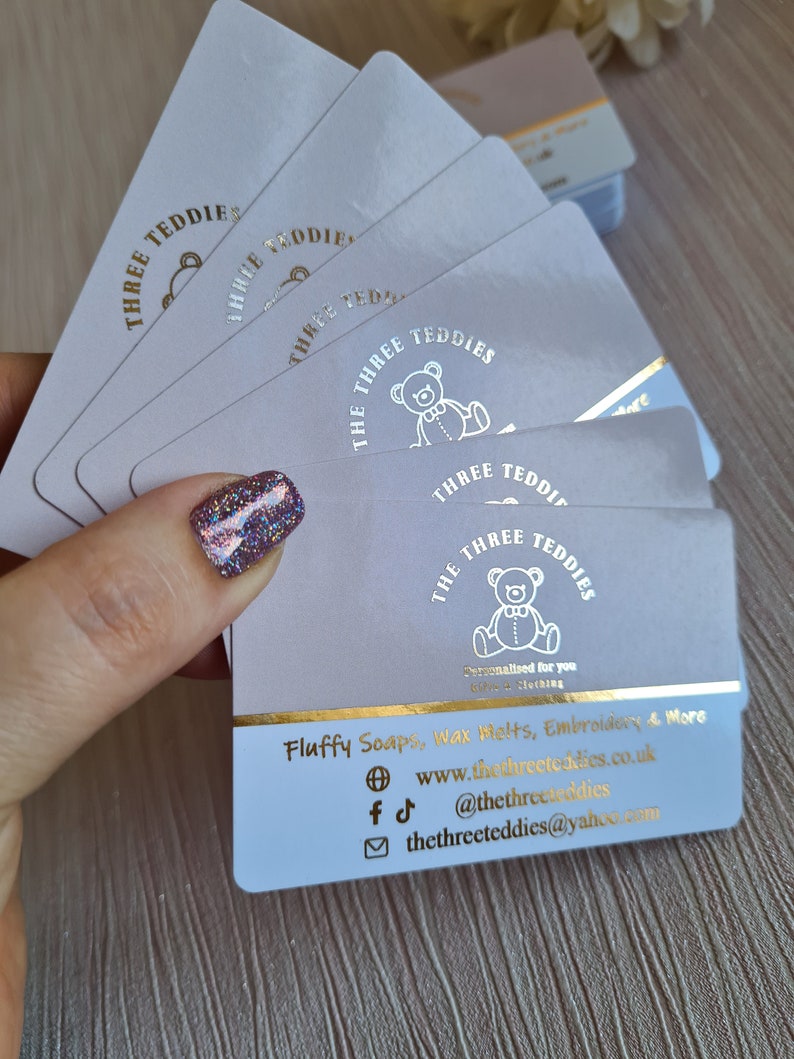 Business Cards Logo Cards Personalised Business Cards - Etsy