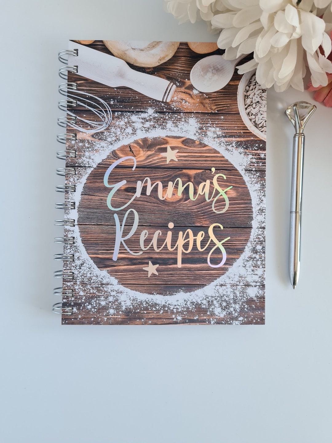 Recipe Book, Personalised Recipe Book, Recipes, Recipe Journal ...