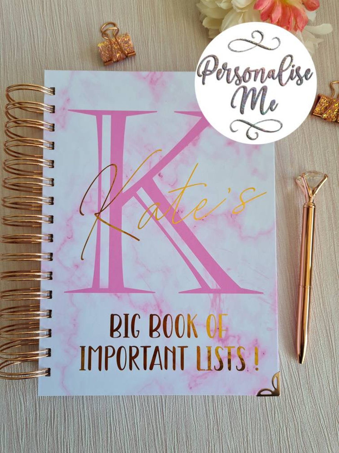 Book of Lists To-do Lists to Do-list Book Notebook Notepad - Etsy