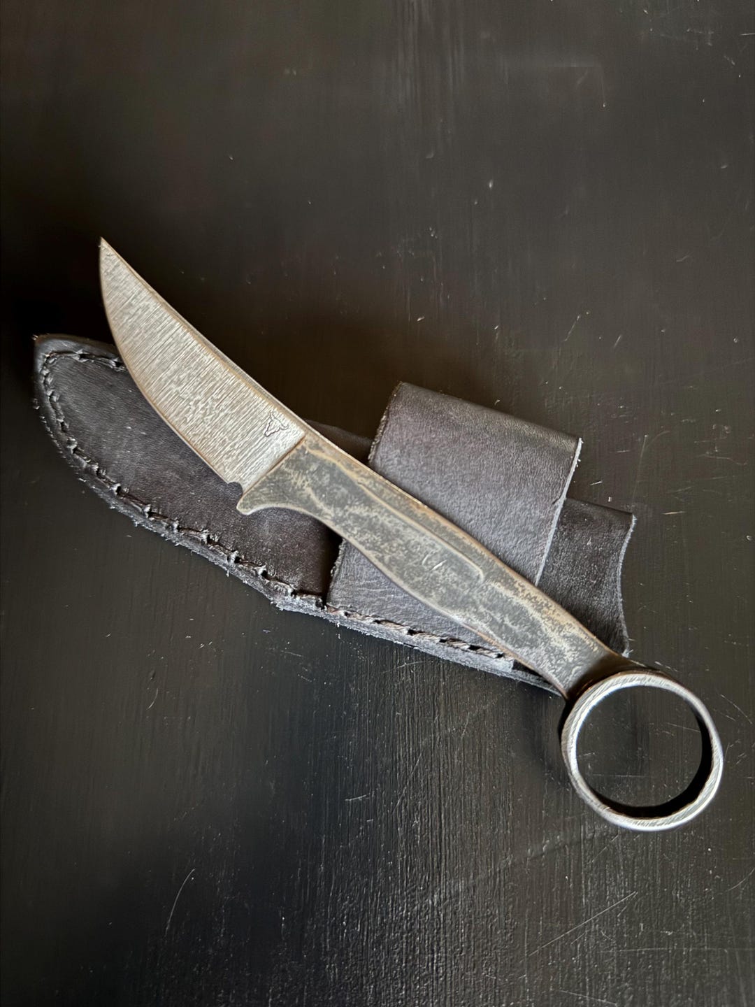 Upswept Pinky Ring Knife - Etsy