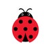 Ladybug Single Clipart. Ladybug Graphic. Digital Images, Instant ...